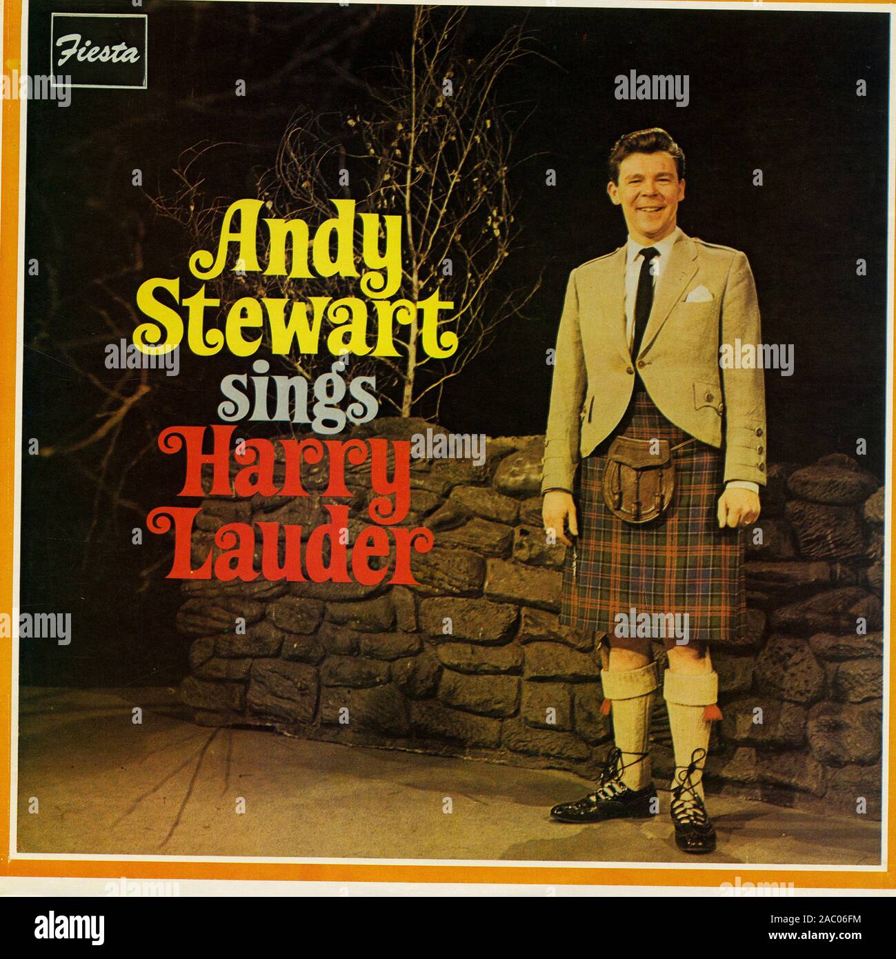 Andy Stewart Sings Harry Lauder - Vintage vinyl album cover Stock Photo ...