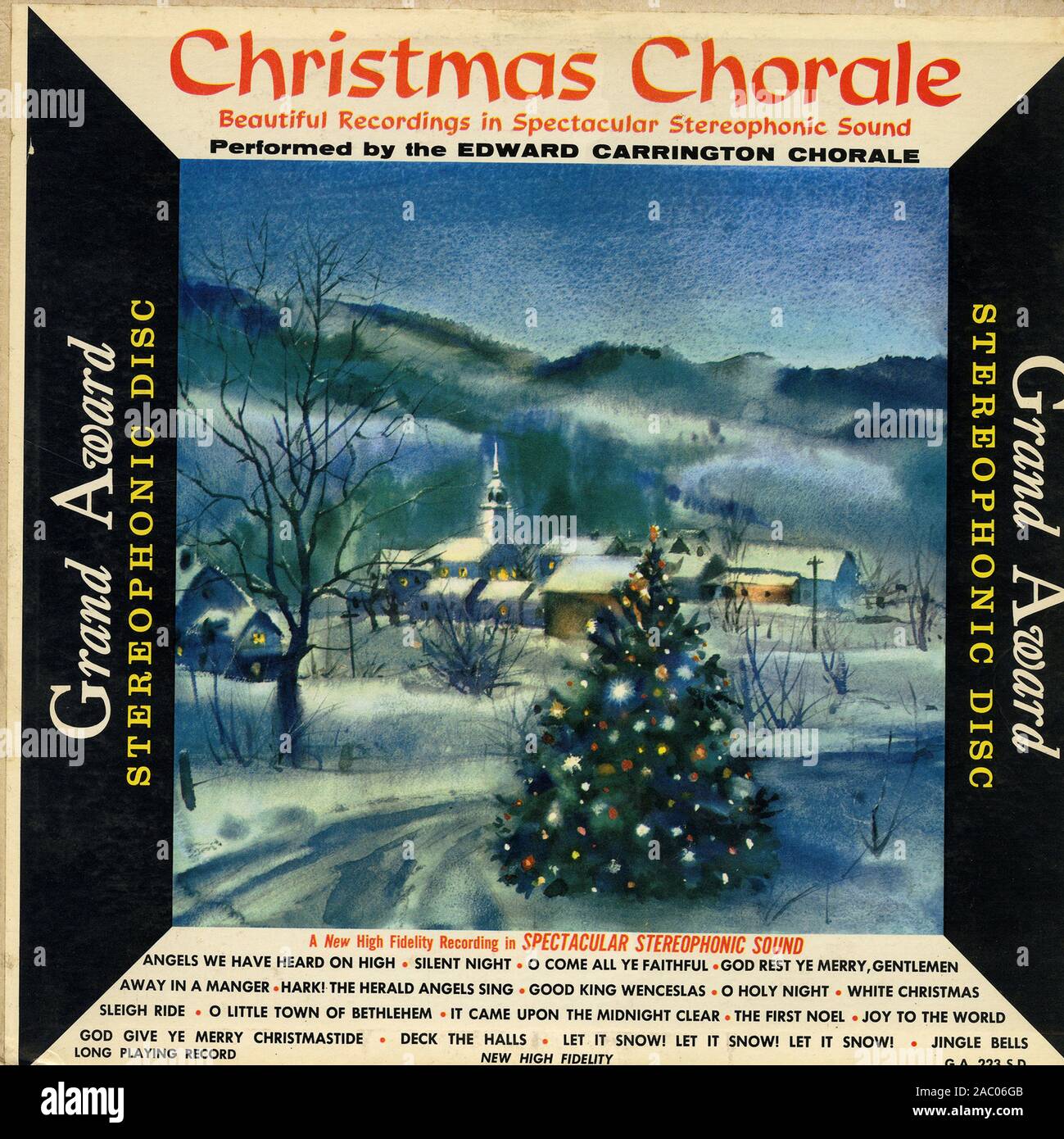 Retro Christmas Album Covers
