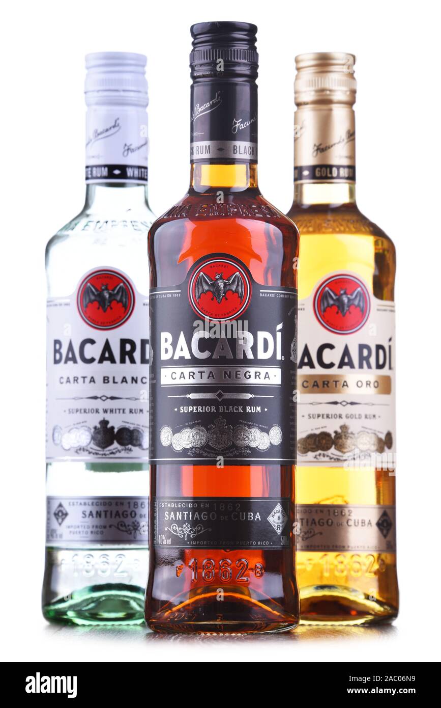 Bacardi black rum bottle hi-res stock photography and images - Alamy