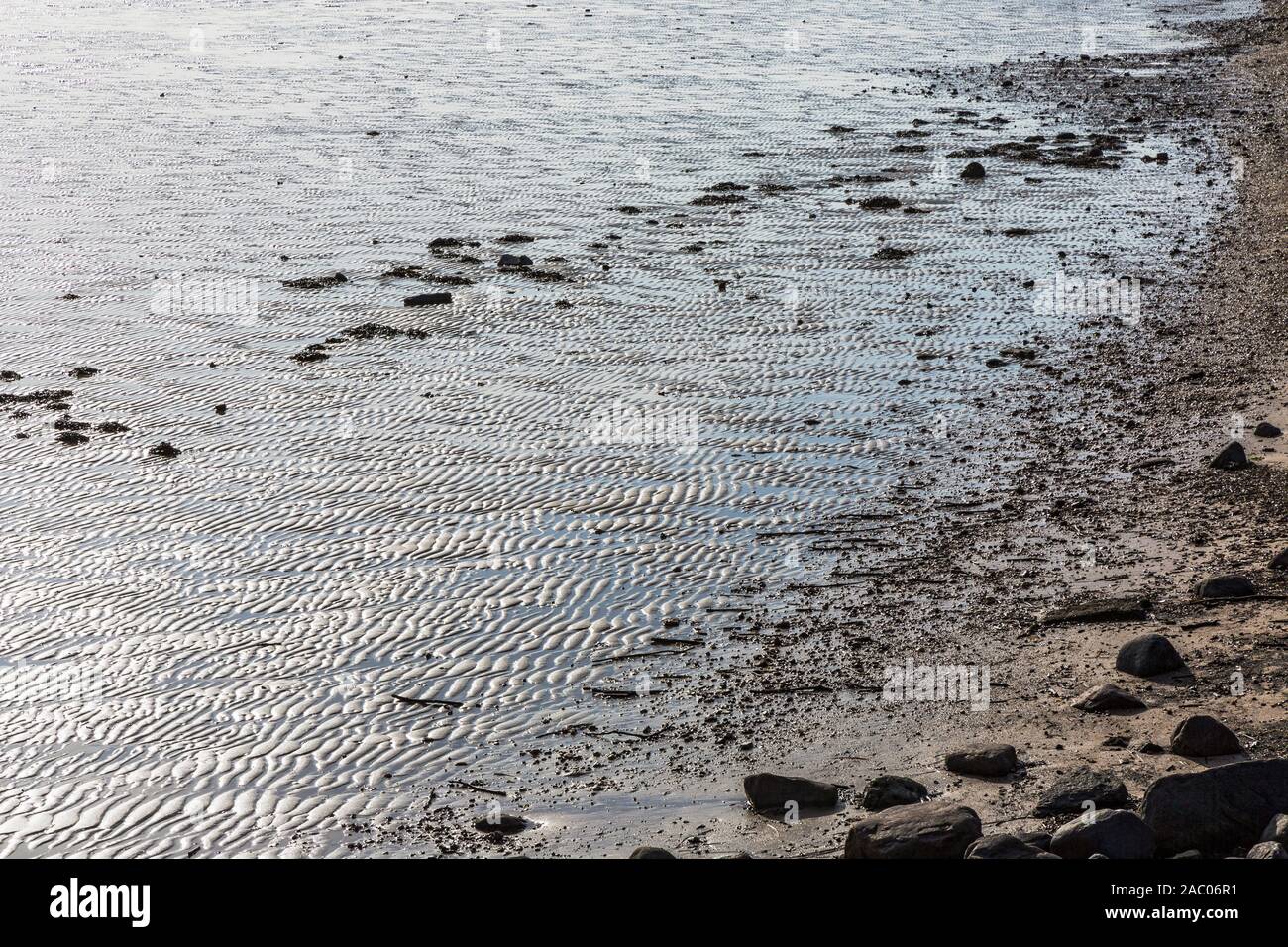 Wattenmeer, Ebbe, Munkmarsch, Sylt Stock Photo - Alamy