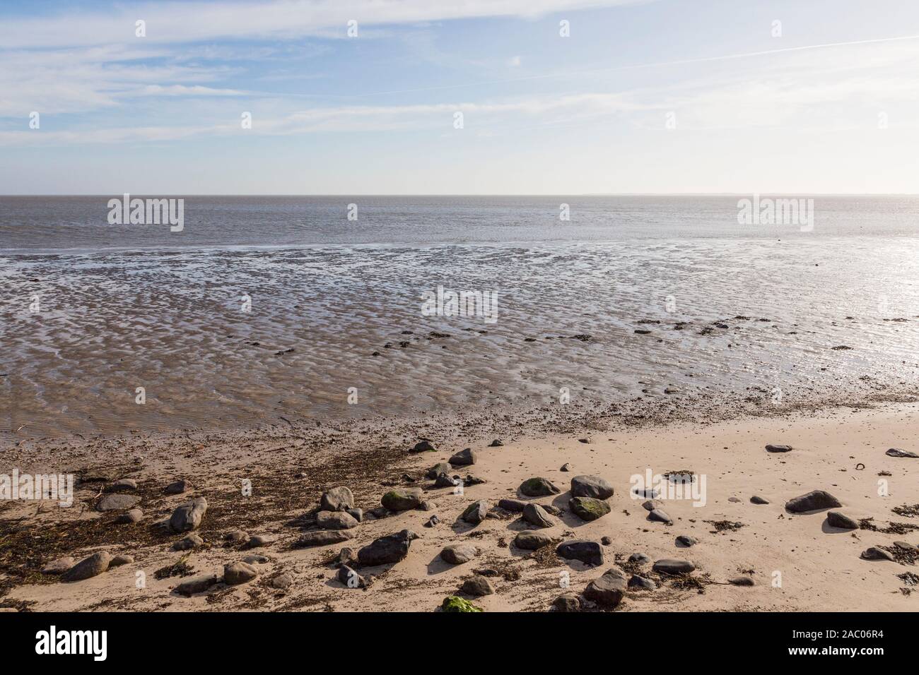 Wattenmeer, Strand, Ebbe, Munkmarsch, Sylt Stock Photo - Alamy