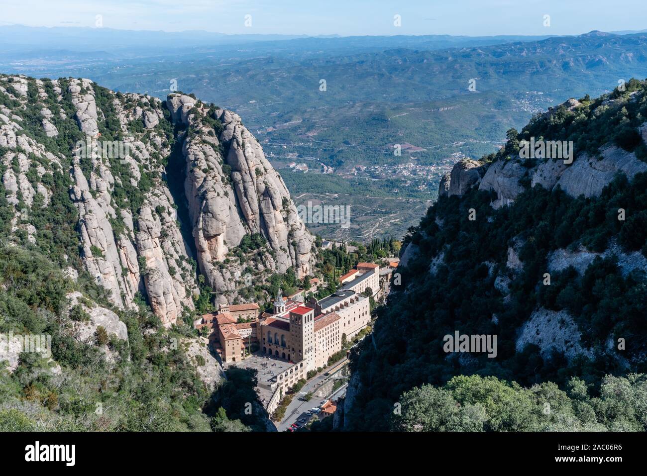 Monastery Catalonia Cliff High Resolution Stock Photography and Images ...