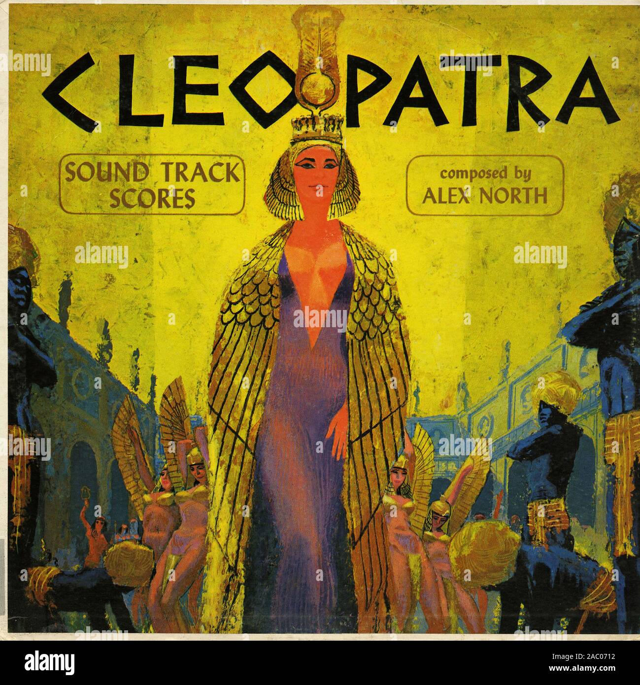 Cleopatra - Vintage vinyl album cover Stock Photo - Alamy