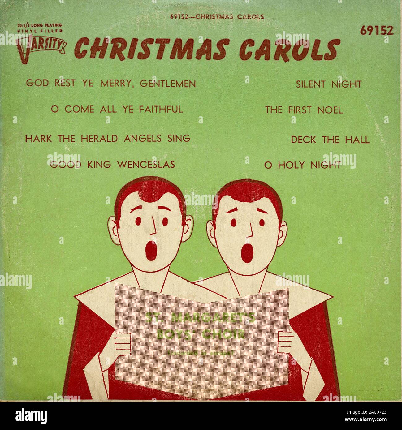 Retro Christmas Album Covers