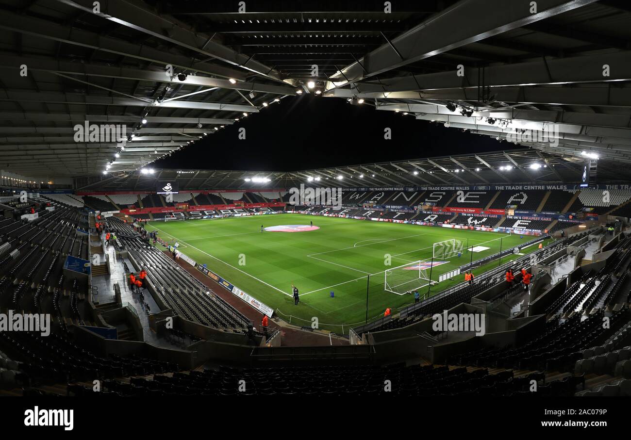 Liberty stadium swansea general view hi-res stock photography and ...