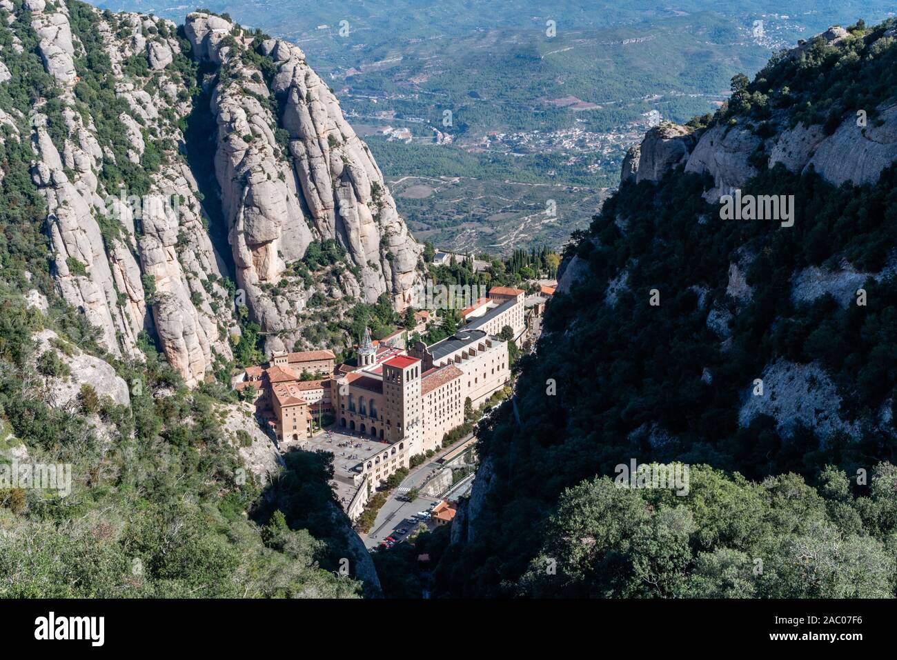 Monastery Catalonia Cliff High Resolution Stock Photography and Images ...
