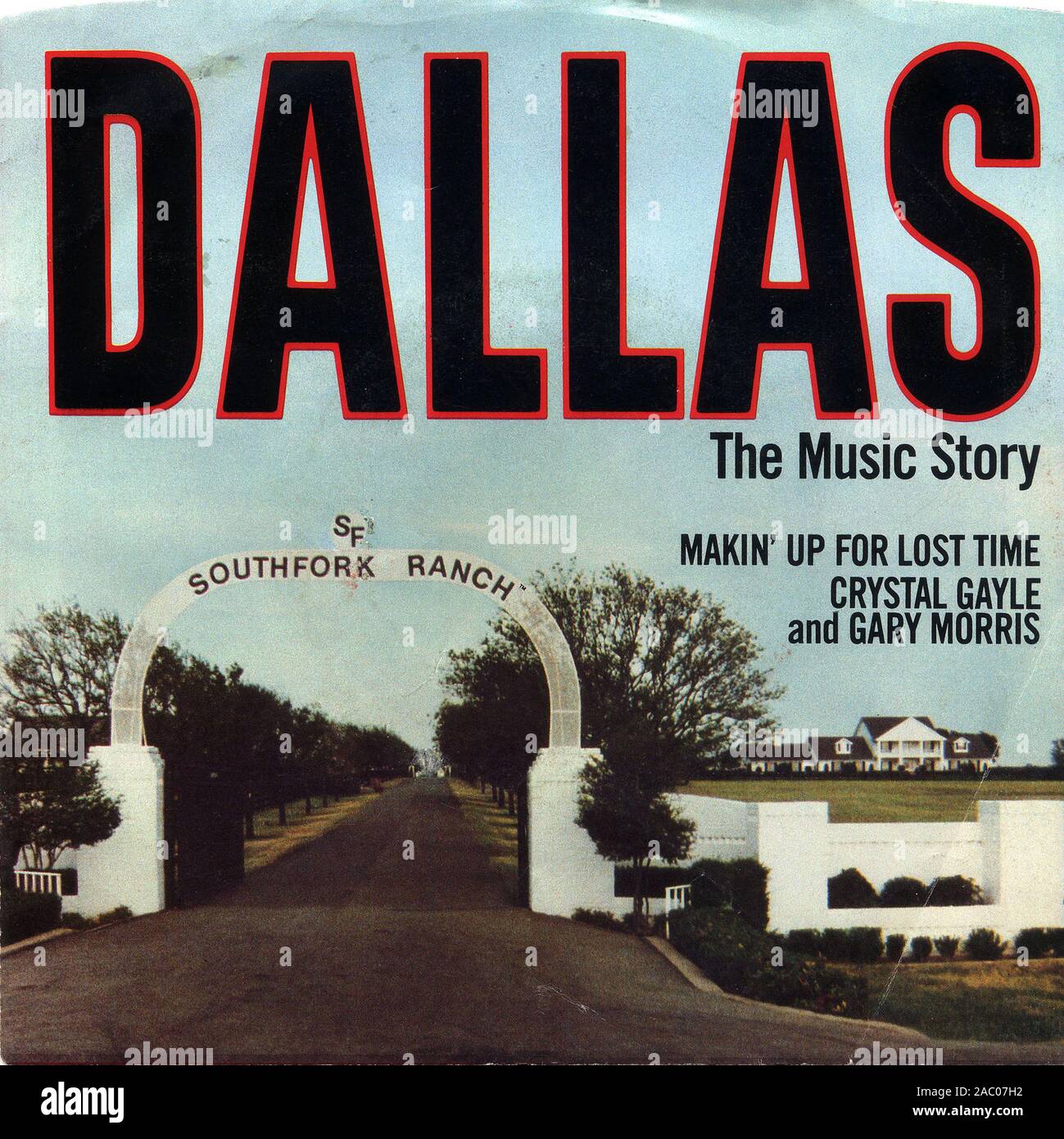 The Music Story - Dallas - Vintage vinyl album cover Stock Photo - Alamy