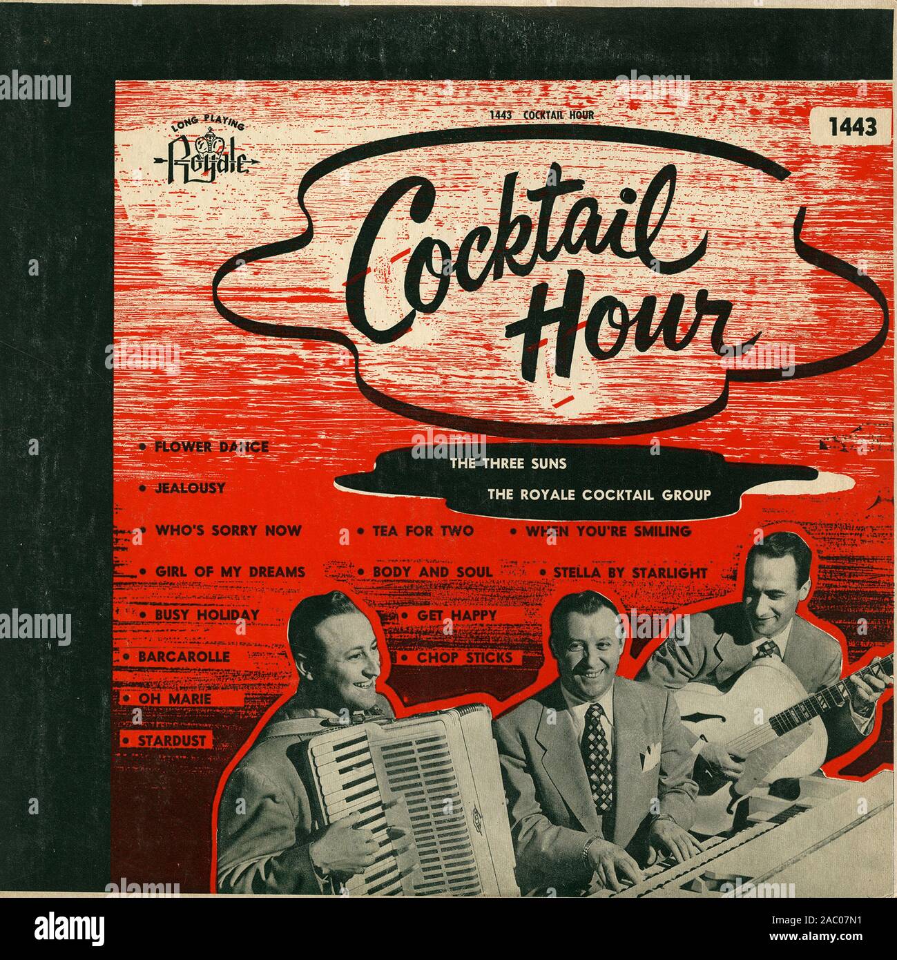Cocktail Hour - Vintage vinyl album cover Stock Photo - Alamy