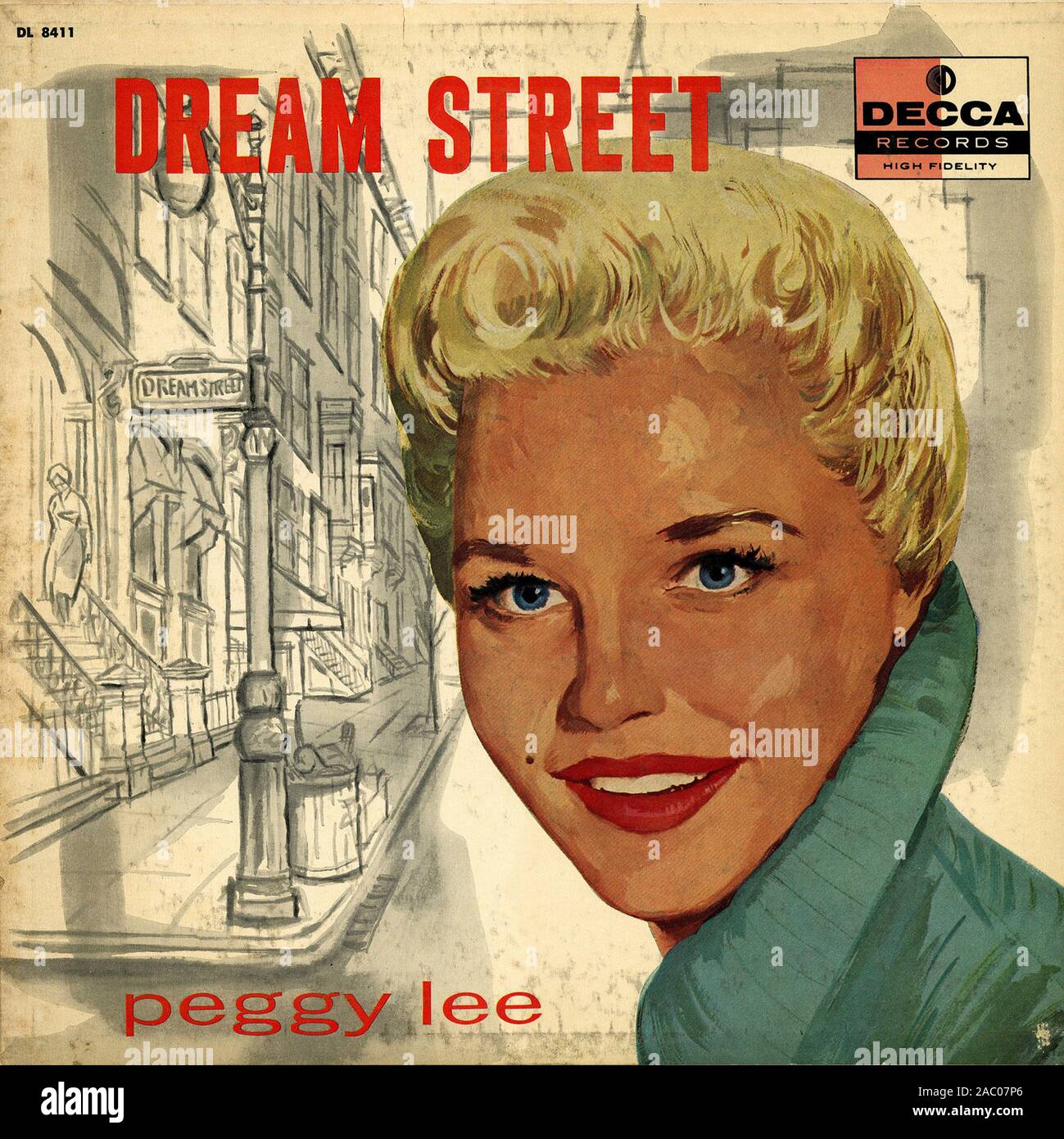 Dream Street - Vintage vinyl album cover Stock Photo - Alamy