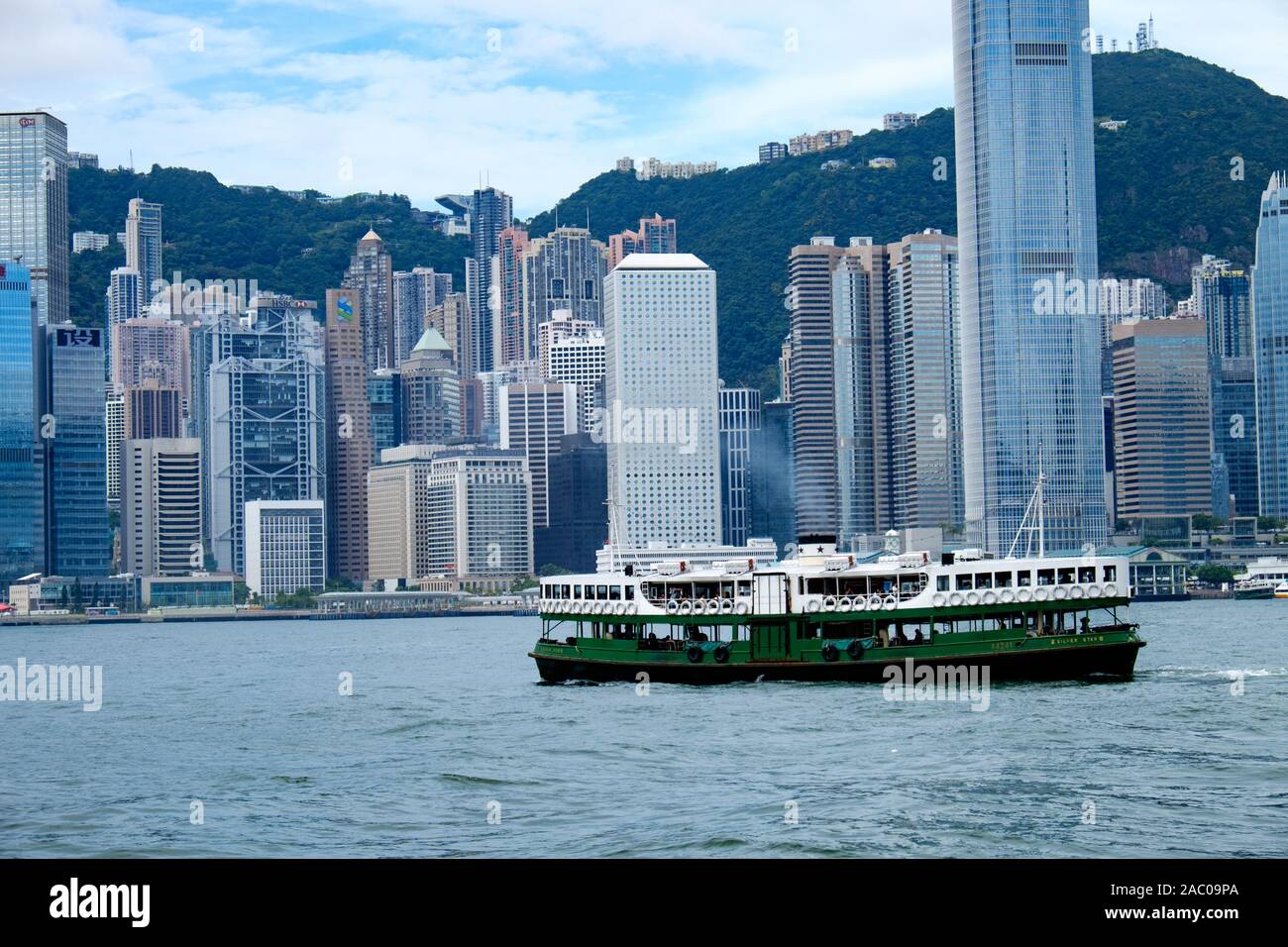 The Star Ferry transports passengers across Victoria Harbour, Hong Kong ...