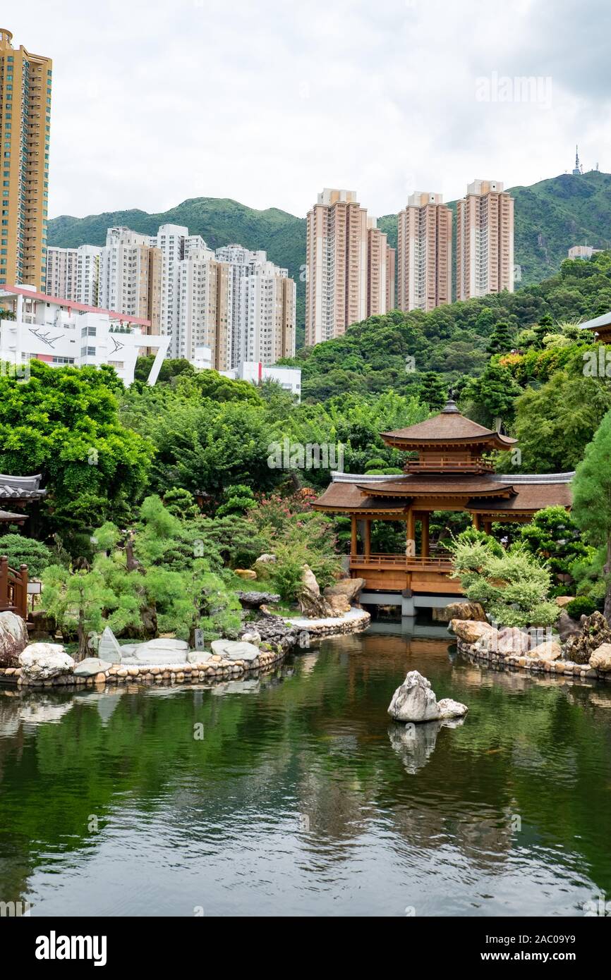 Chi Lin Nunnery's serene Nan Lian Garden in Hong Kong offers a tranquil ...