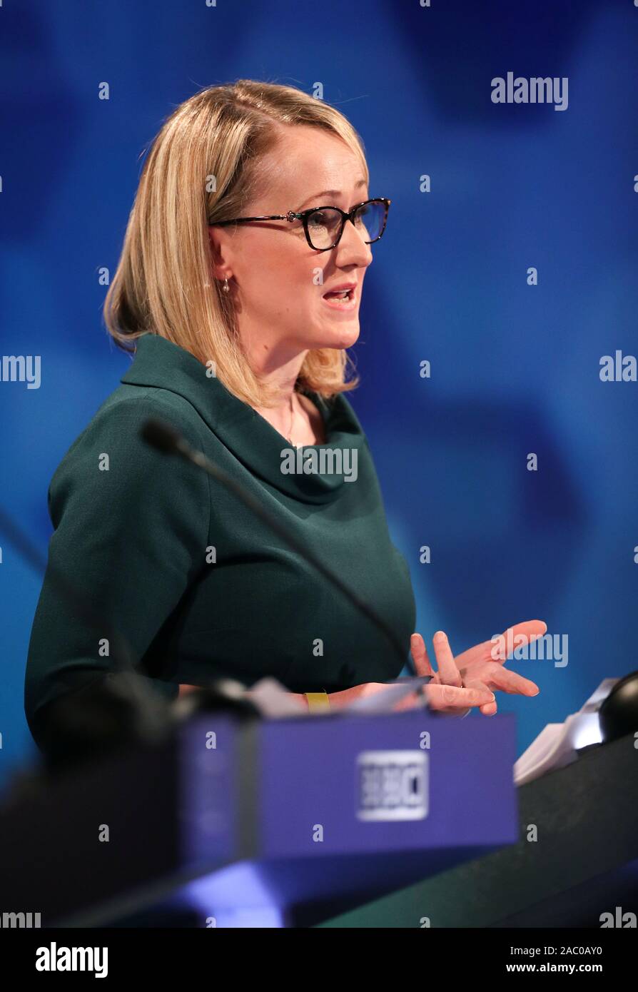 Labours shadow business secretary rebecca long bailey hi-res stock ...