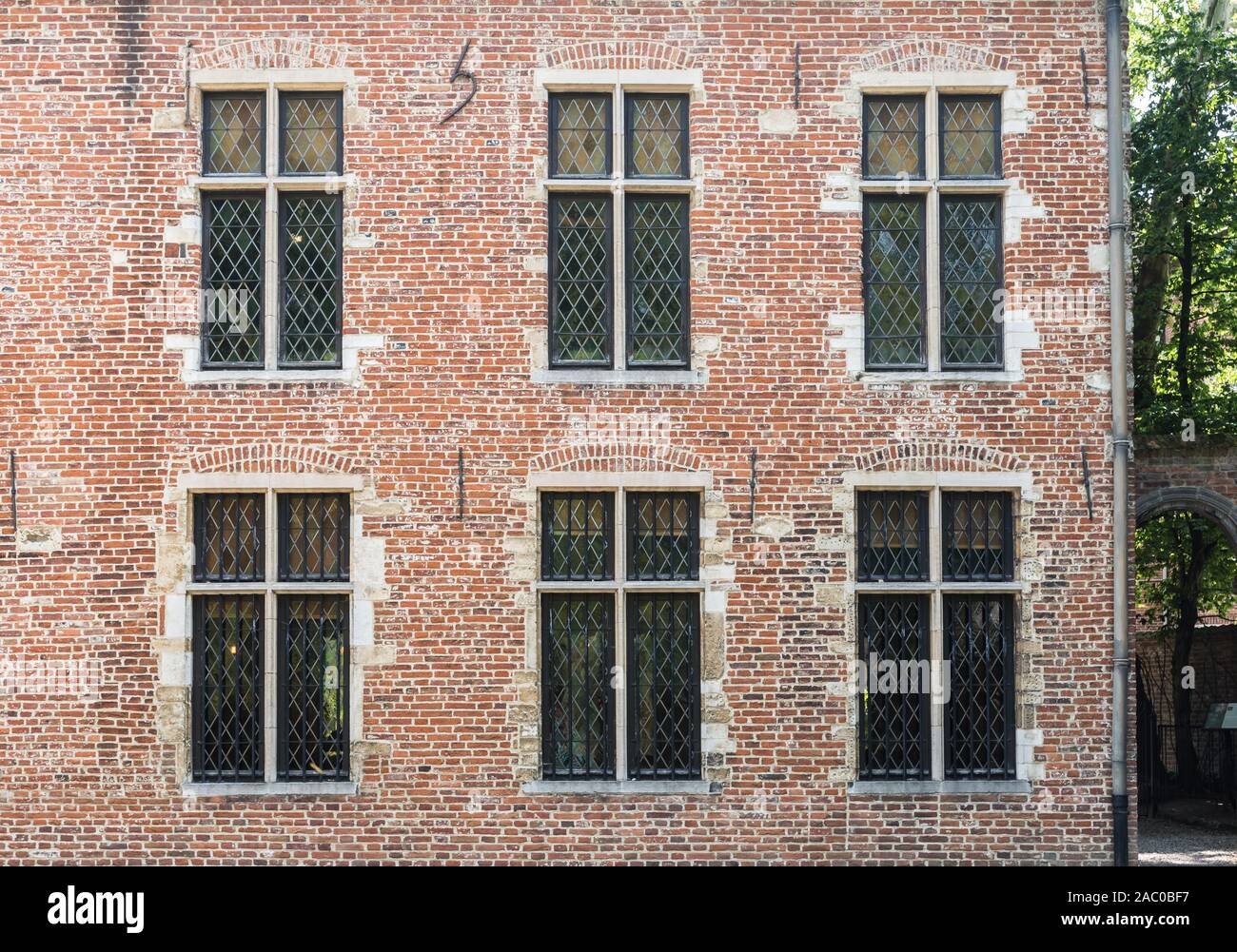 Anderlecht, Brussels / Belgium - 06 26 2019: Group of local tourists ...