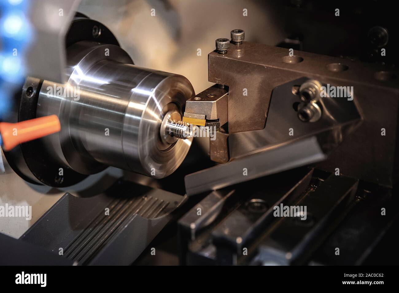 Milling and drilling machine working process High precision CNC in the ...