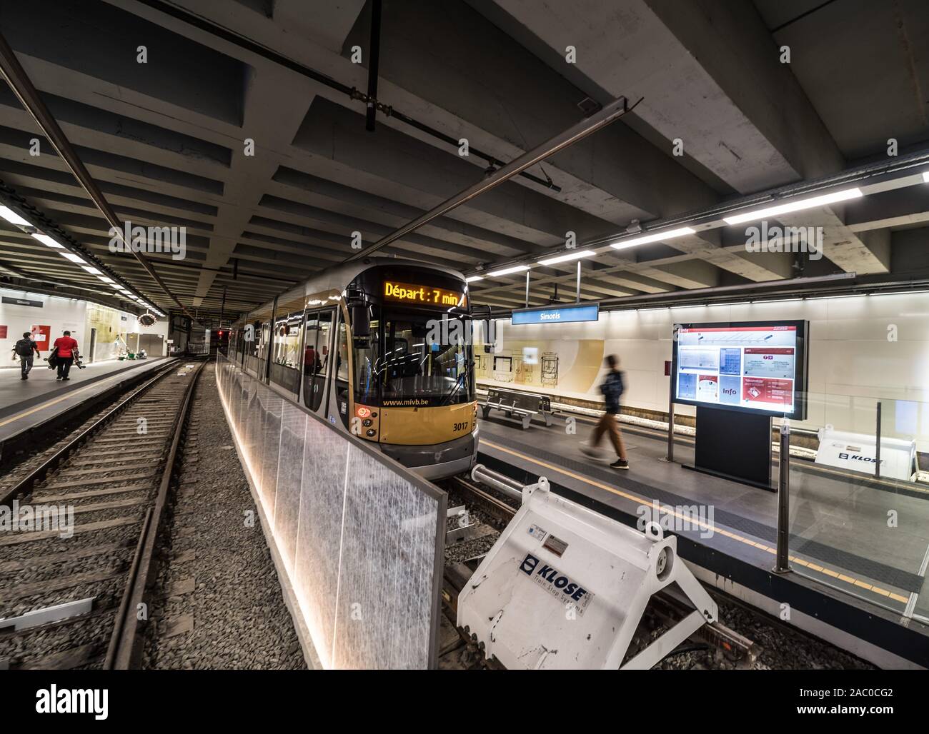 Tramway rail railway lightrail hi-res stock photography and images - Alamy