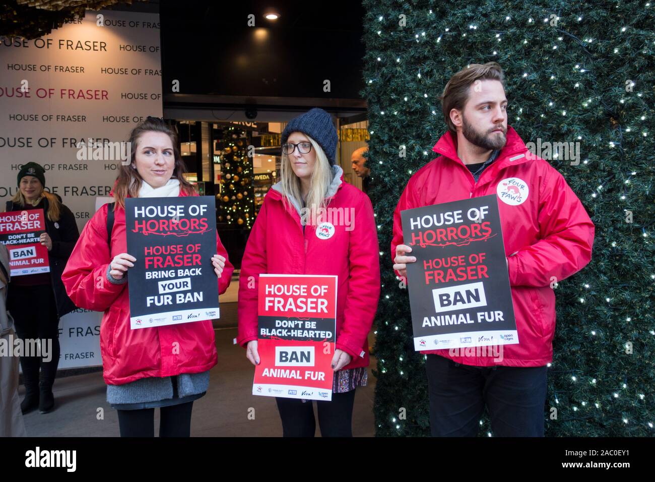 Peta protest uk hi-res stock photography and images - Alamy