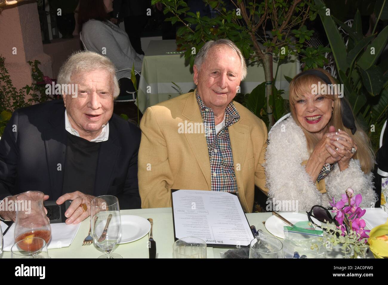 November 22, 2019, Beverly Hills, California: Chance Evans, Tom Mobley and Terry Moore attend ...