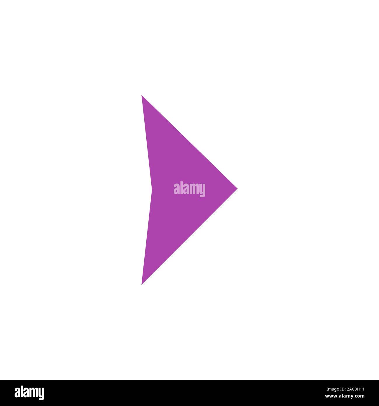 Modern flat colored arrow, great design for any purposes. Art vector ...