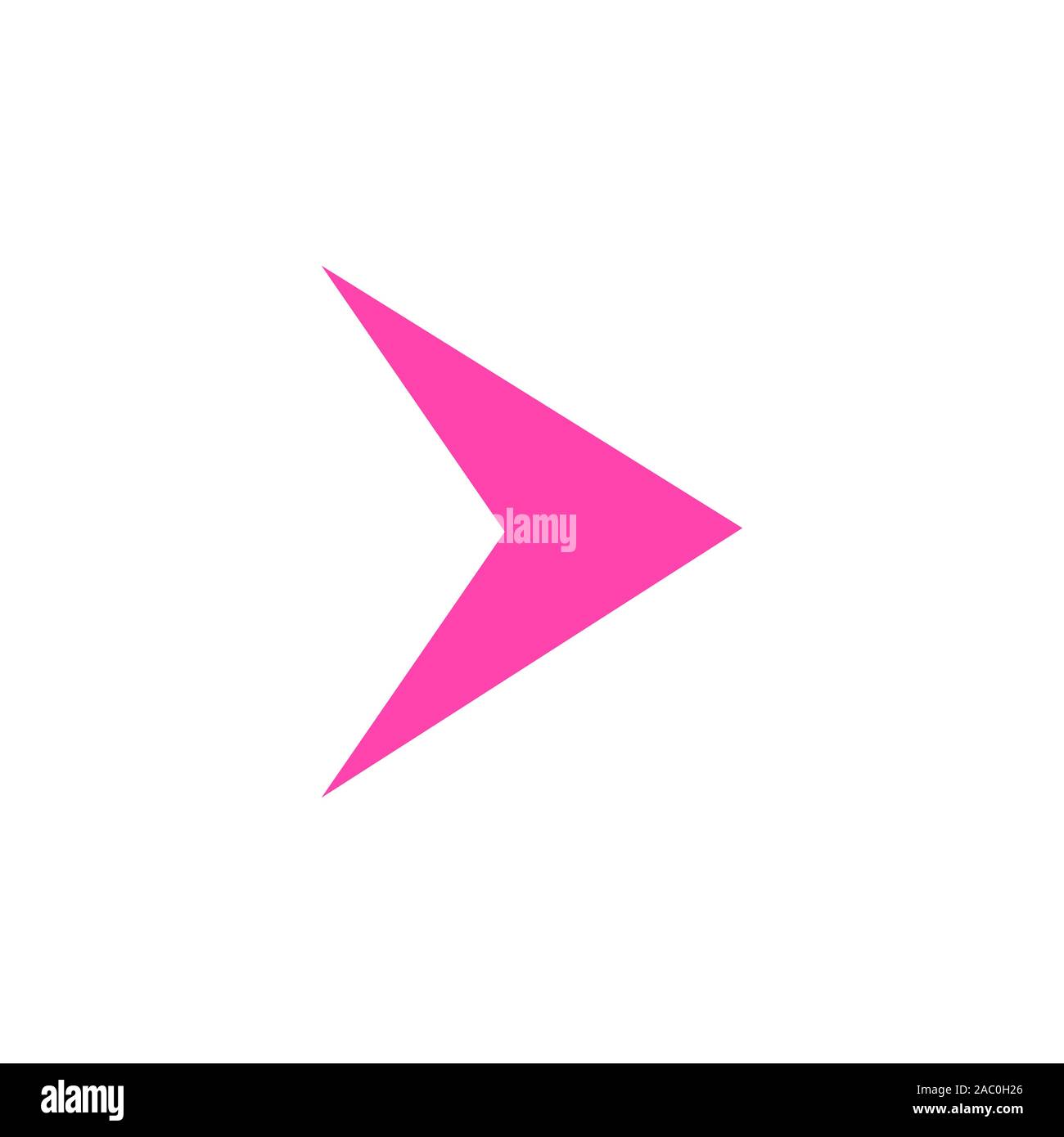 Modern flat colored arrow, great design for any purposes. Art vector ...