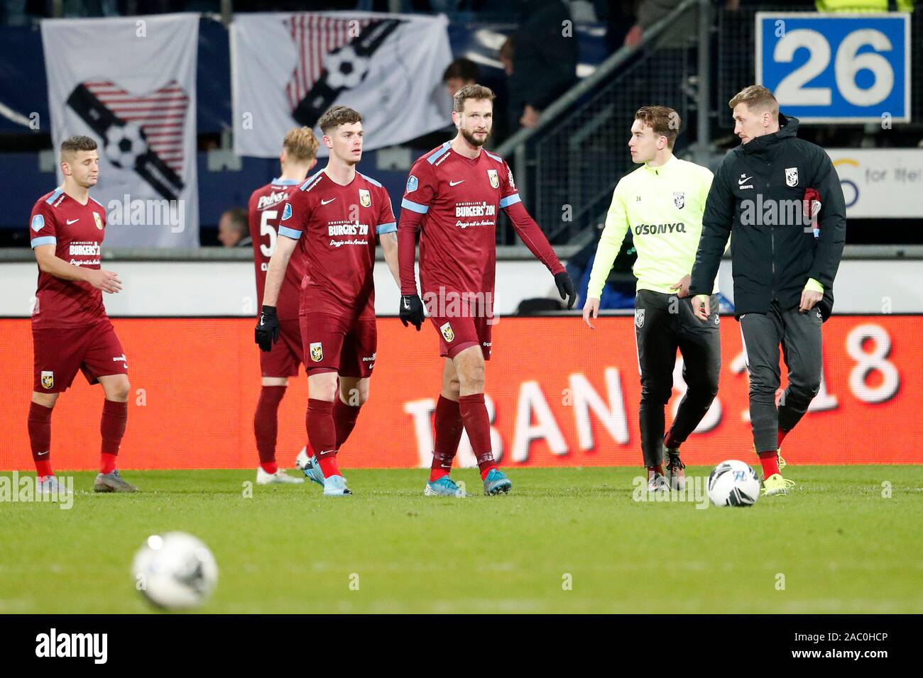 HEERENVEEN, 29-11-2019, Abe Lenstra Stadium, season 2019 / 2020, Dutch ...