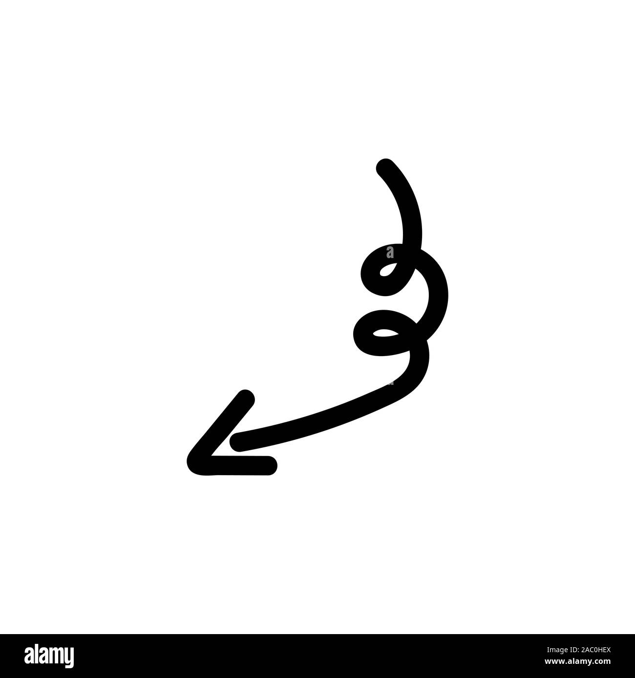 Left spiral Black and White Stock Photos & Images - Alamy