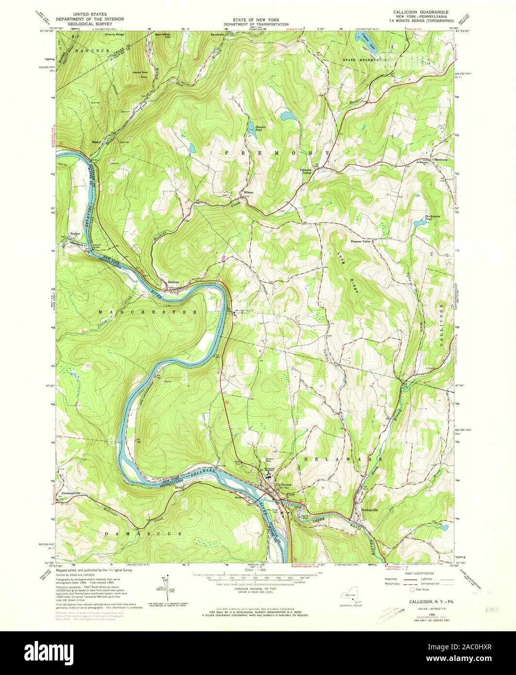 Map of callicoon hi-res stock photography and images - Alamy