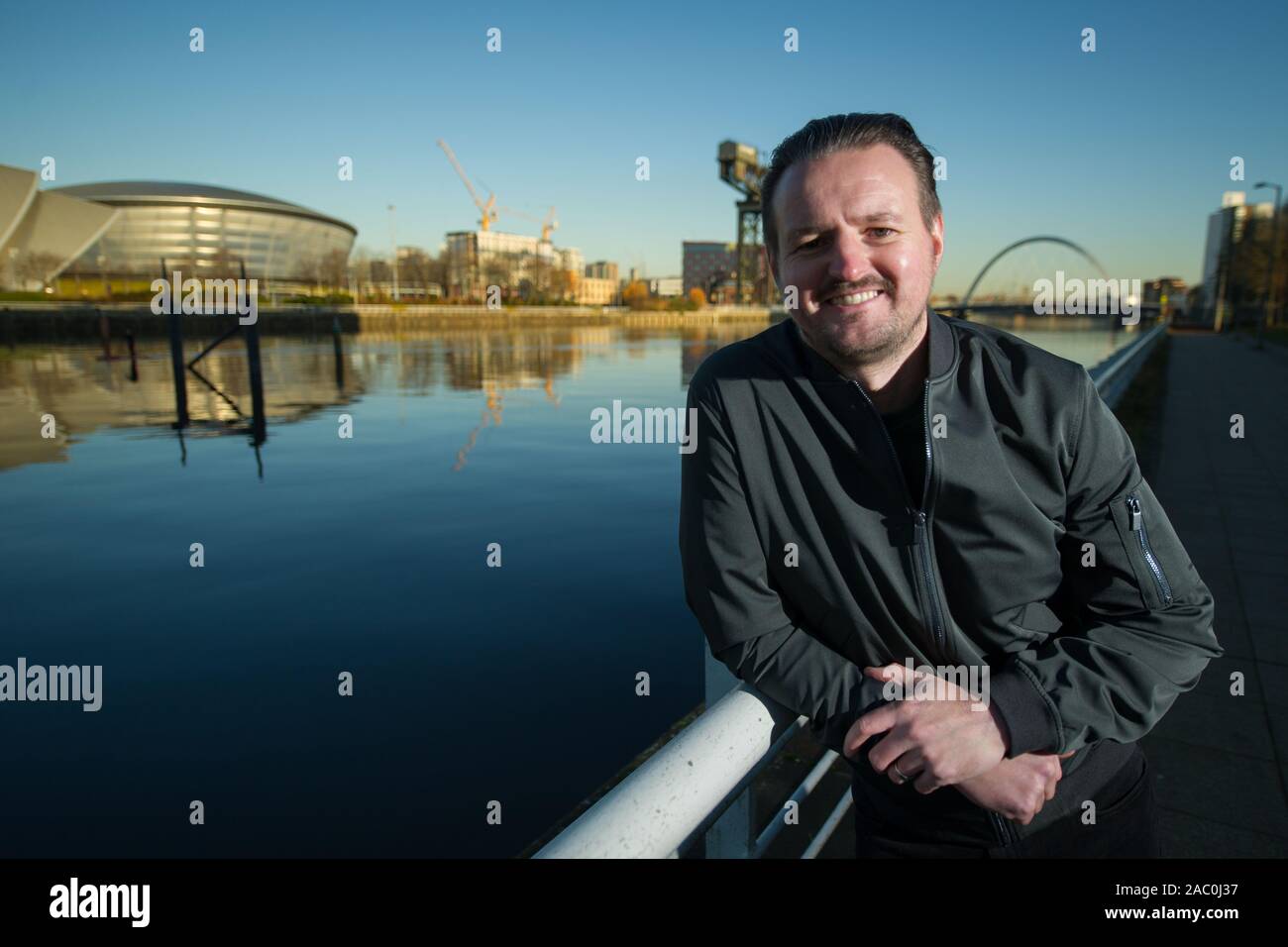 Glasgow, UK. 29 November 2019. Pictured: Scott Kyle (Ross from ...