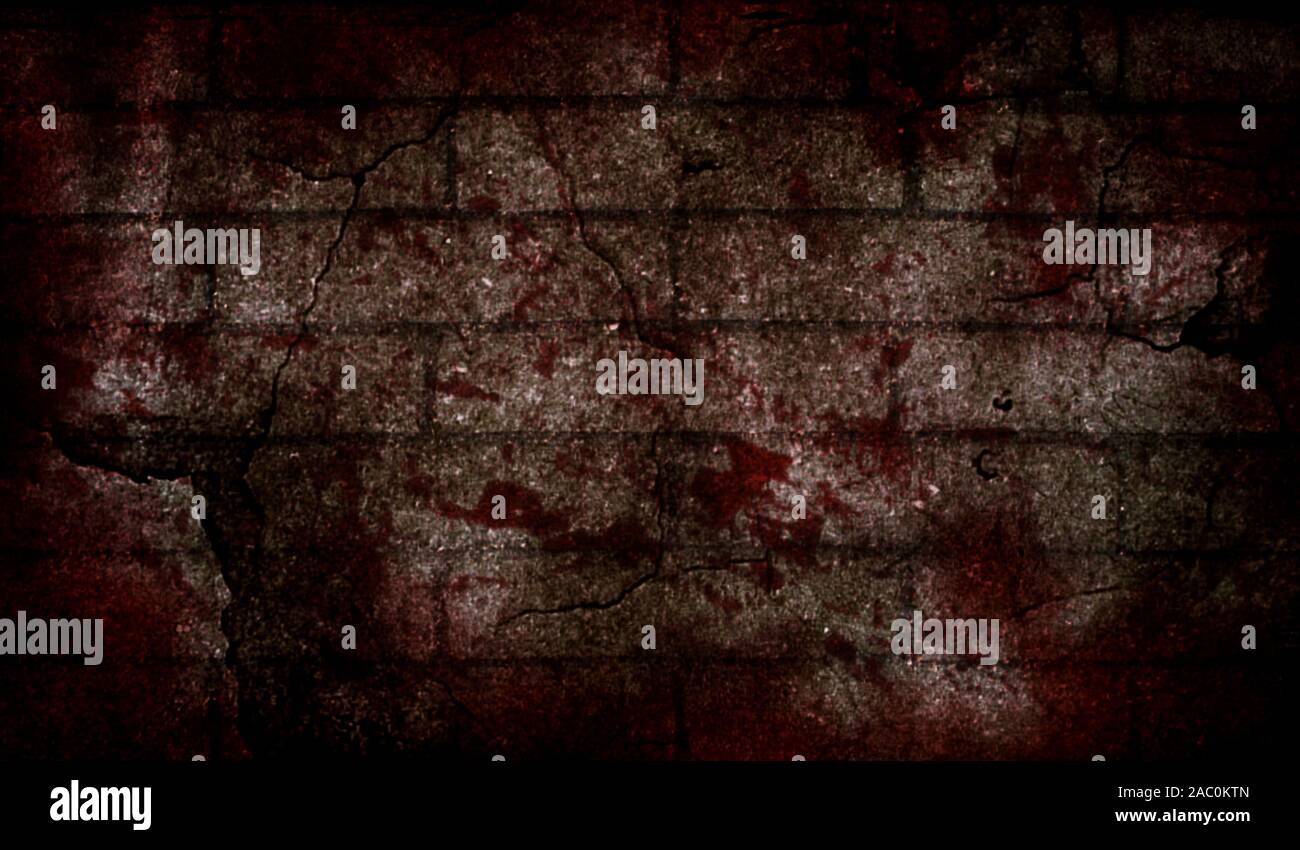 Blood marks on the wall Stock Photo - Alamy