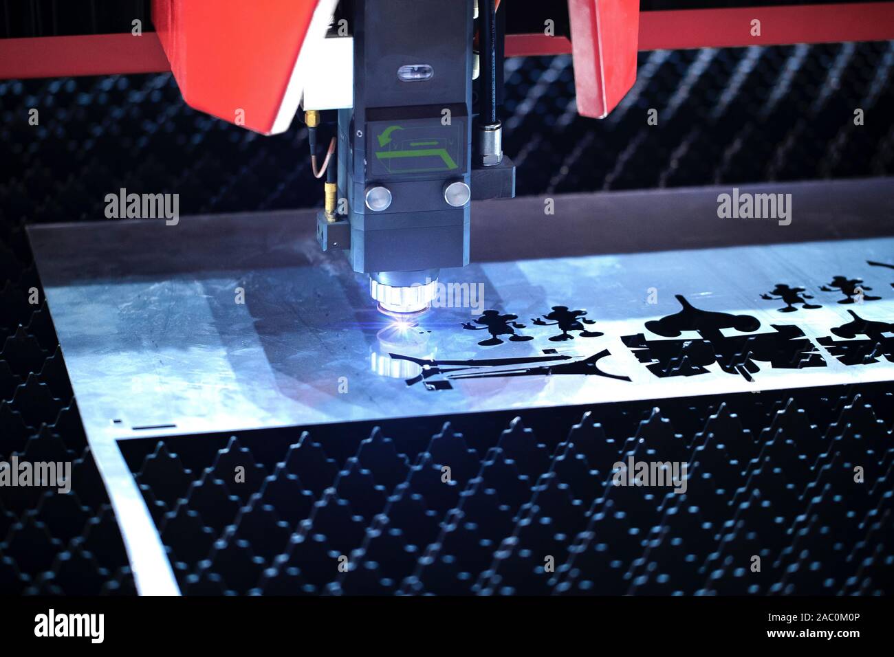 Machining CNC laser cutting metal sheet,High precision technology Stock ...