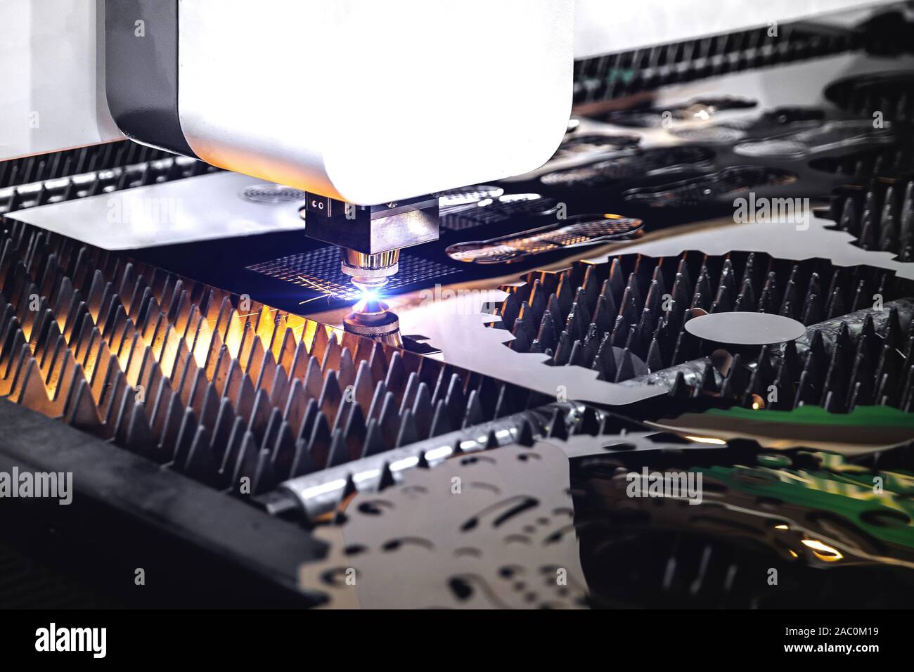 High precision cnc laser cutting hi-res stock photography and images ...