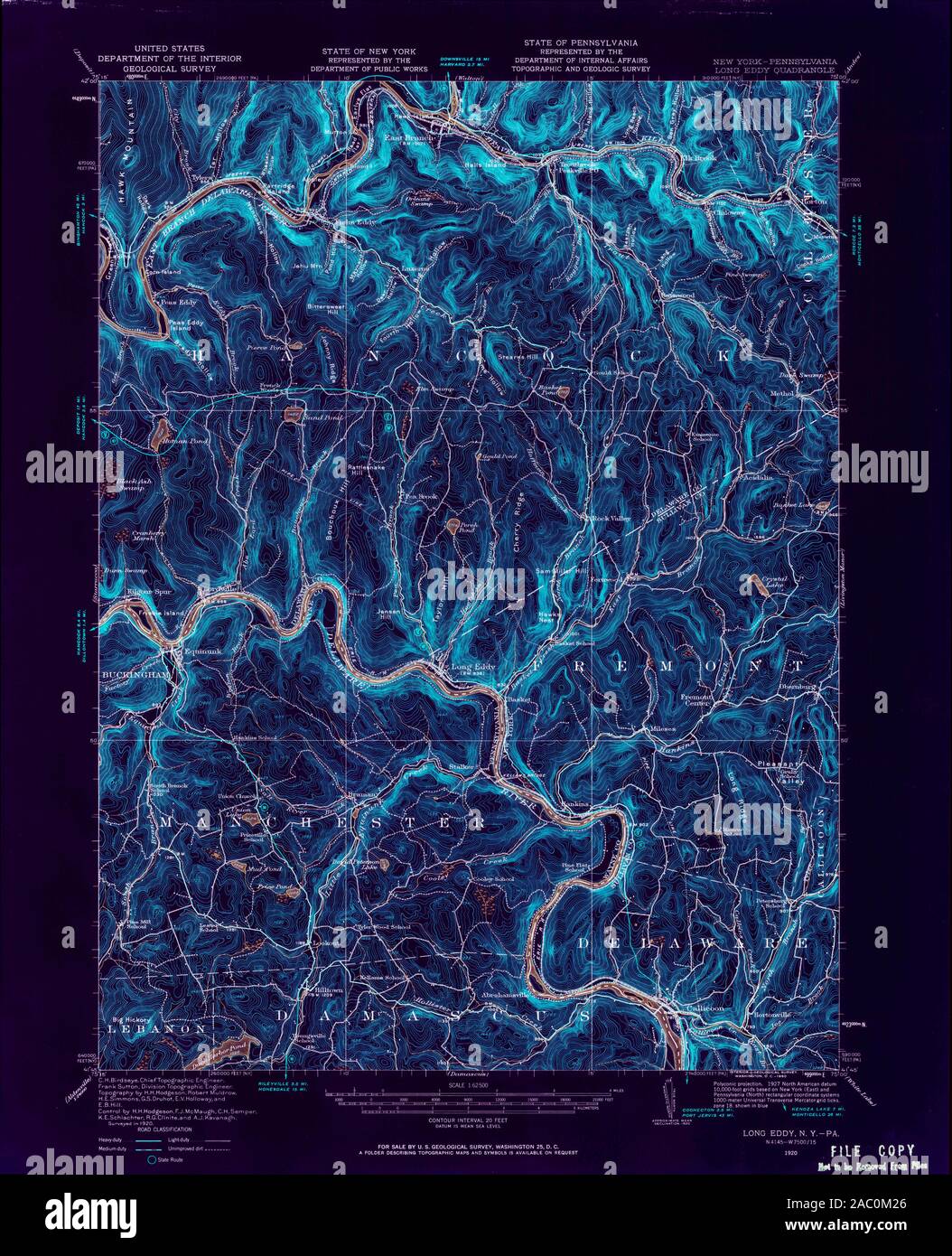 Pennsylvania map 1920 hi-res stock photography and images - Alamy