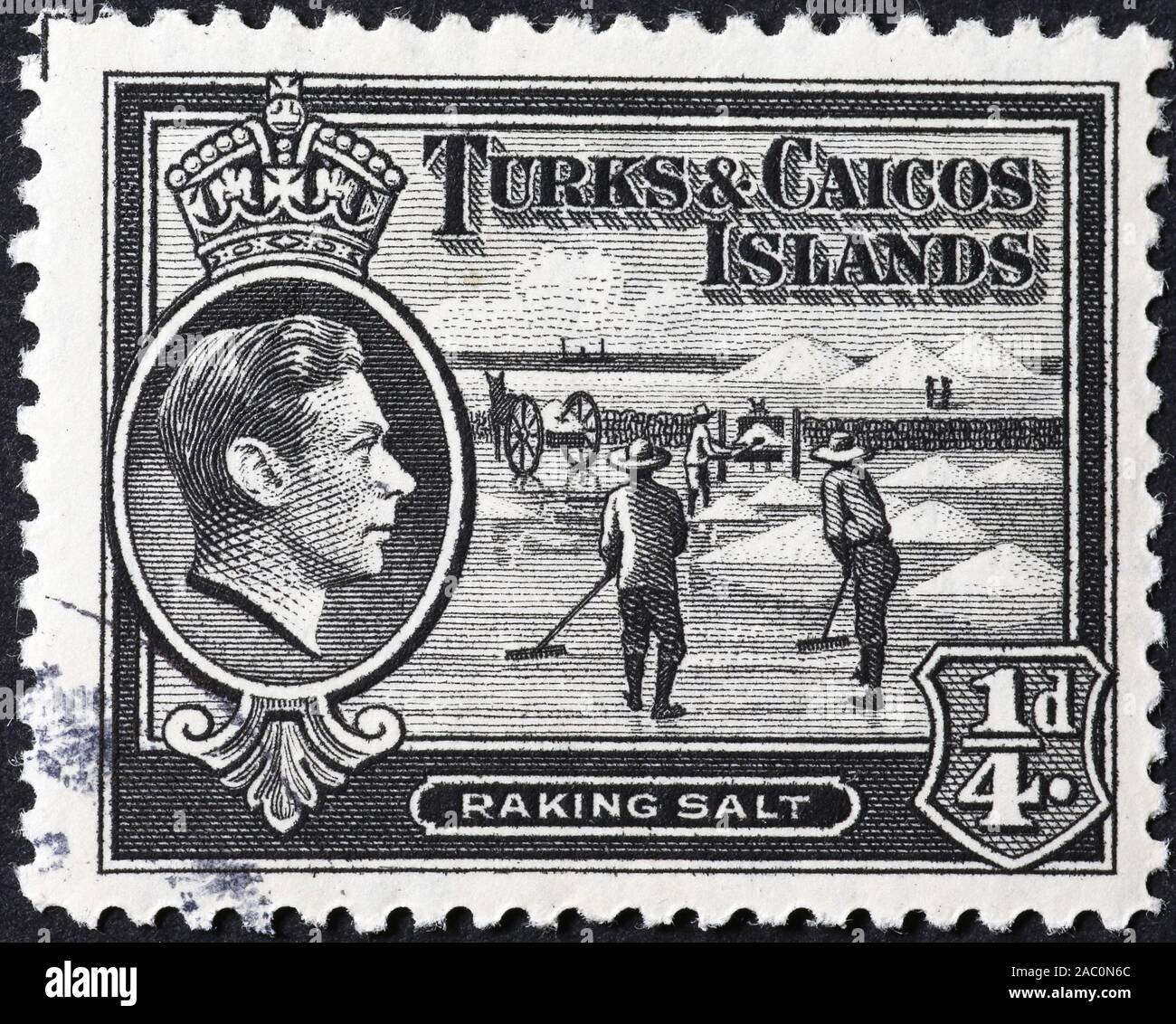 Salt island stamp hi-res stock photography and images - Alamy