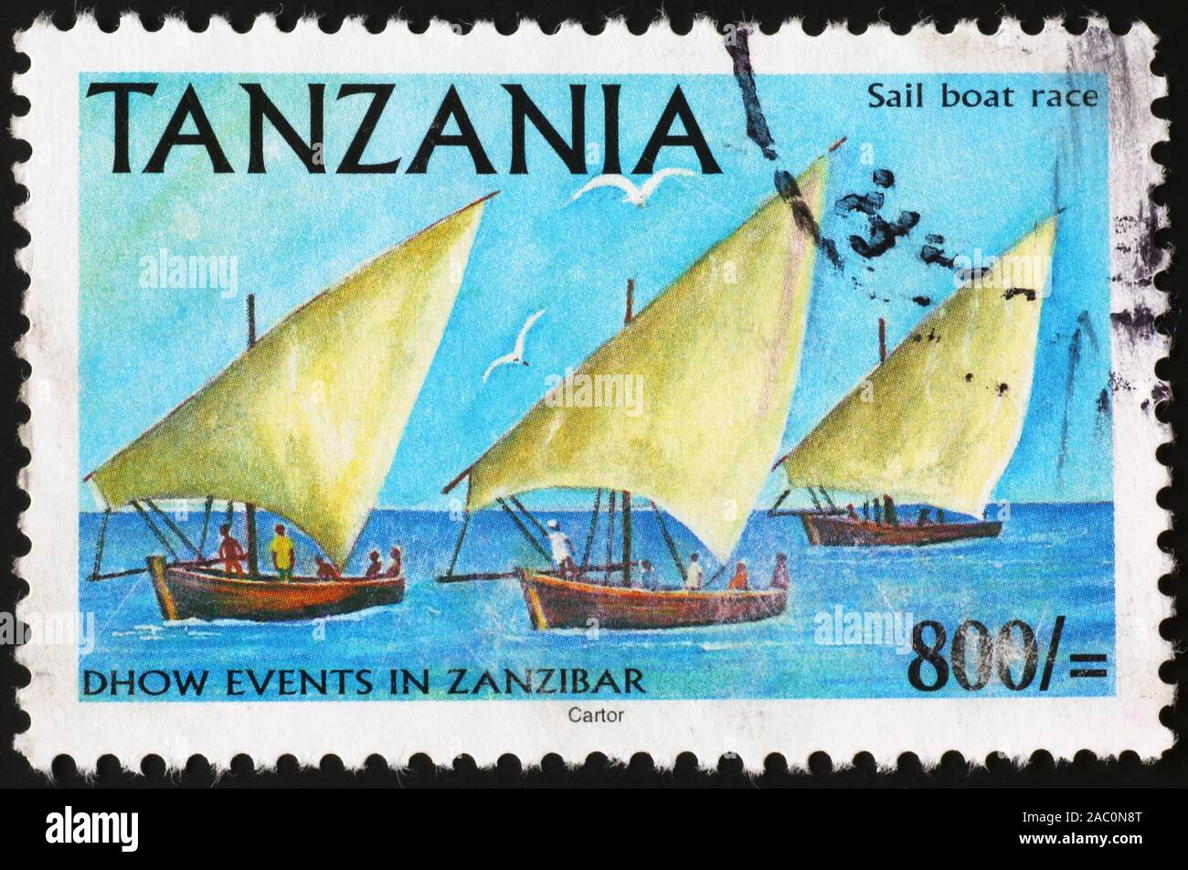 Zanzibar postage stamp hi-res stock photography and images - Alamy