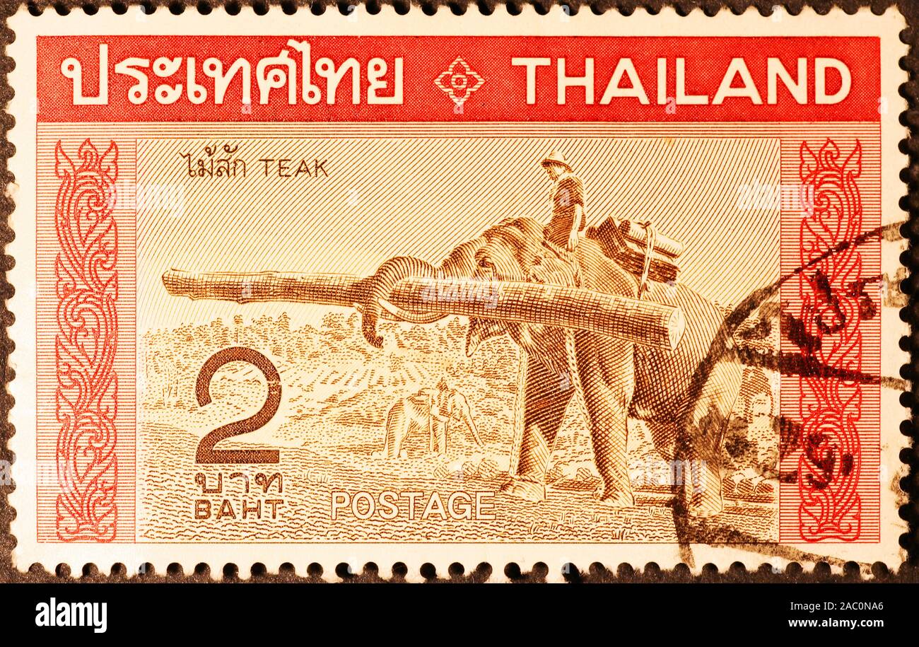 Thai postage hi-res stock photography and images - Alamy