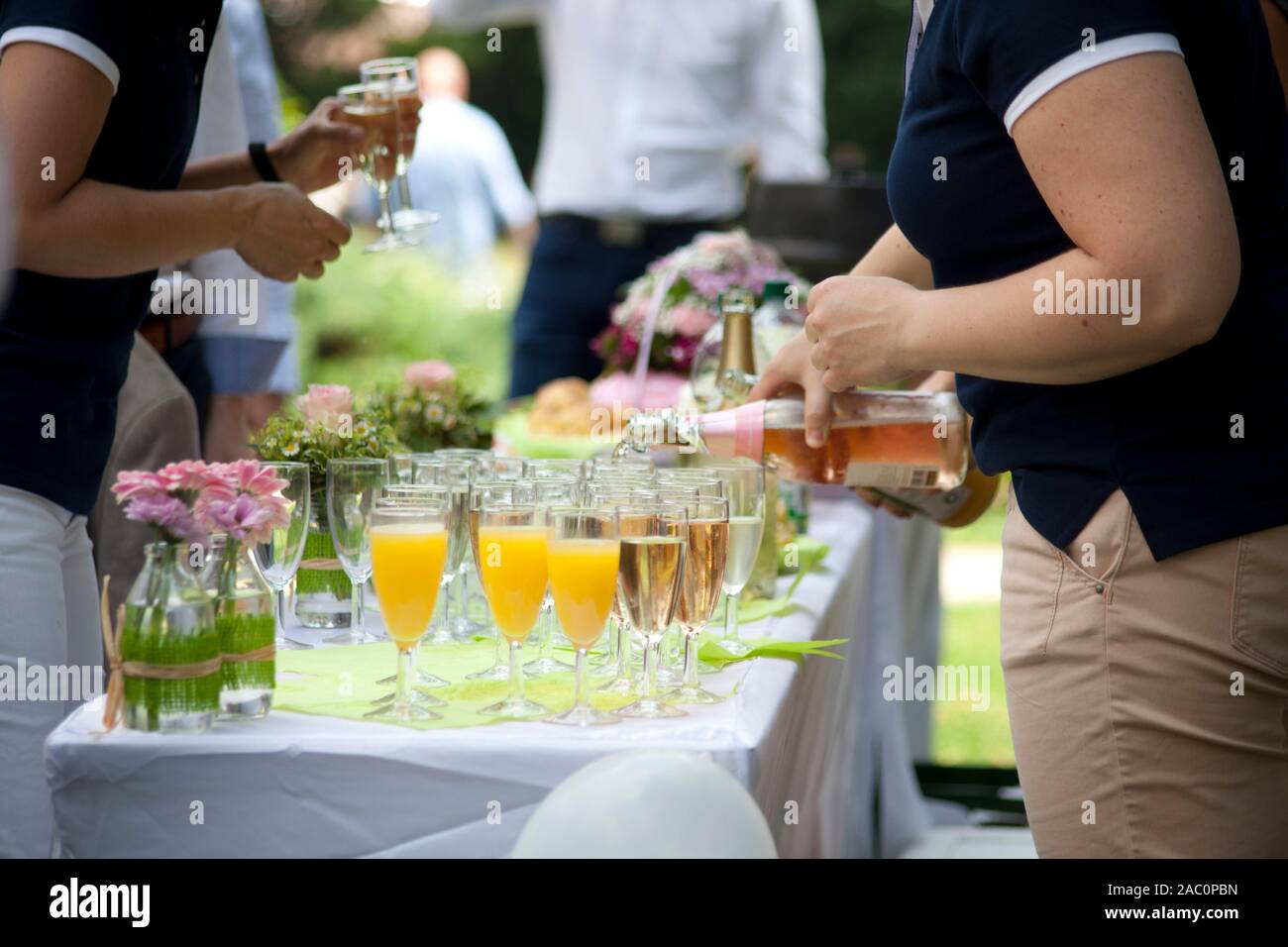 Champagne Reception High Resolution Stock Photography and Images - Alamy