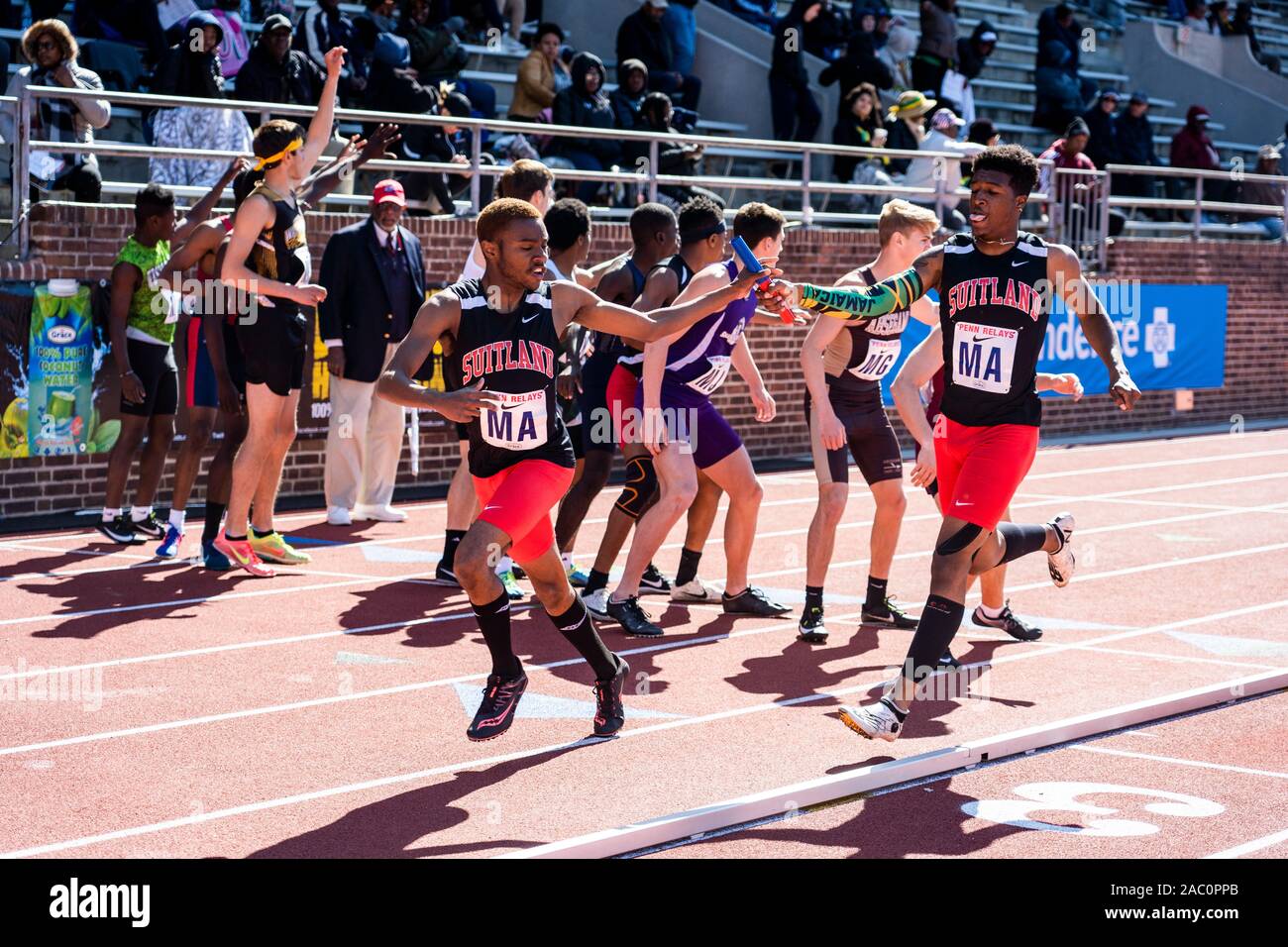 2019 penn relays hi-res stock photography and images - Alamy