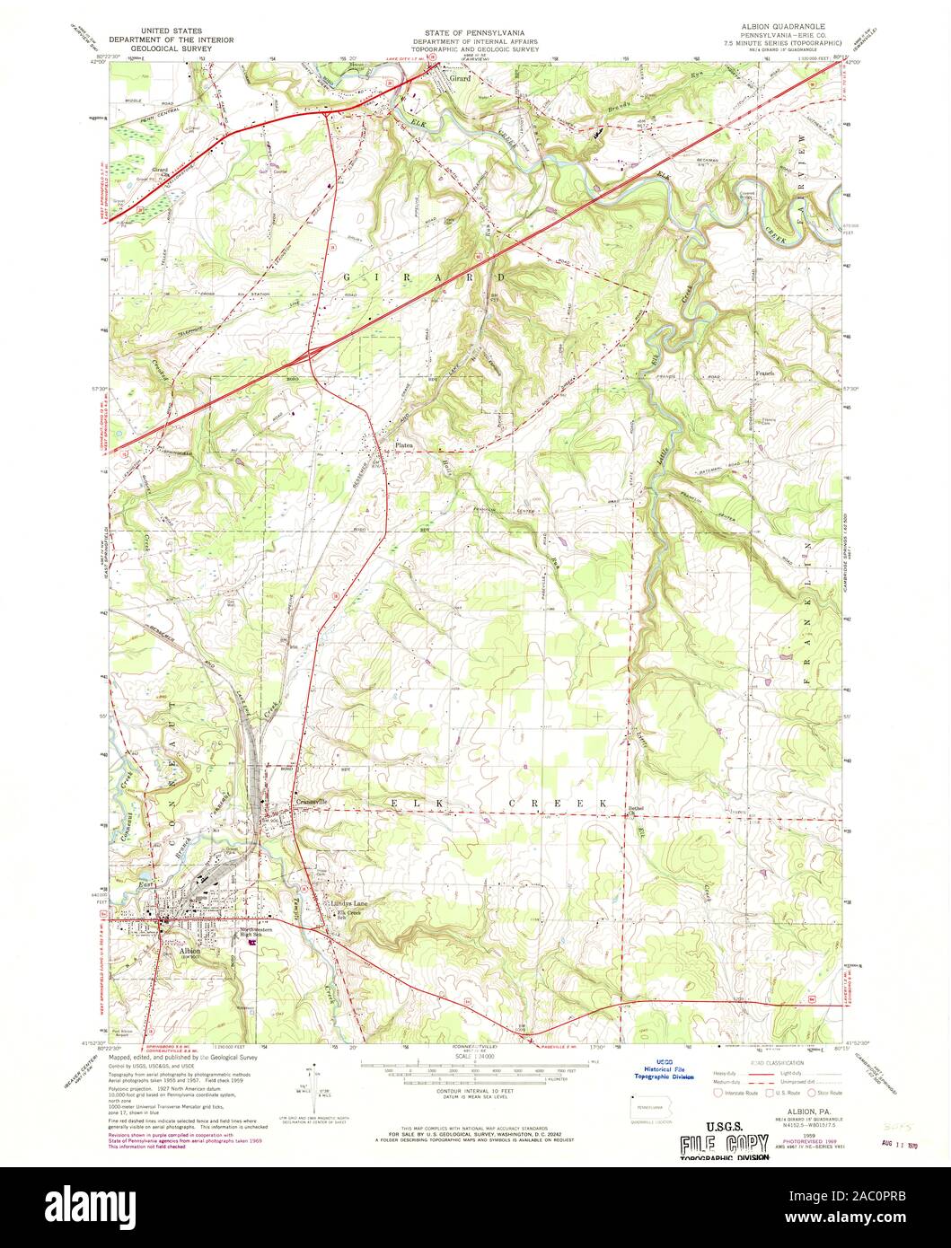 Map of albion Cut Out Stock Images & Pictures - Alamy