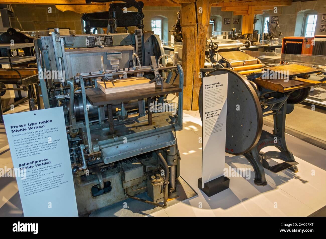 Printing presses 1900 hi-res stock photography and images - Alamy