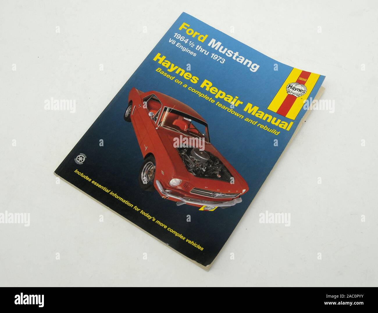 Ford Mustang V8 Engines 1964 Thru 1973 Stock Photo - Alamy