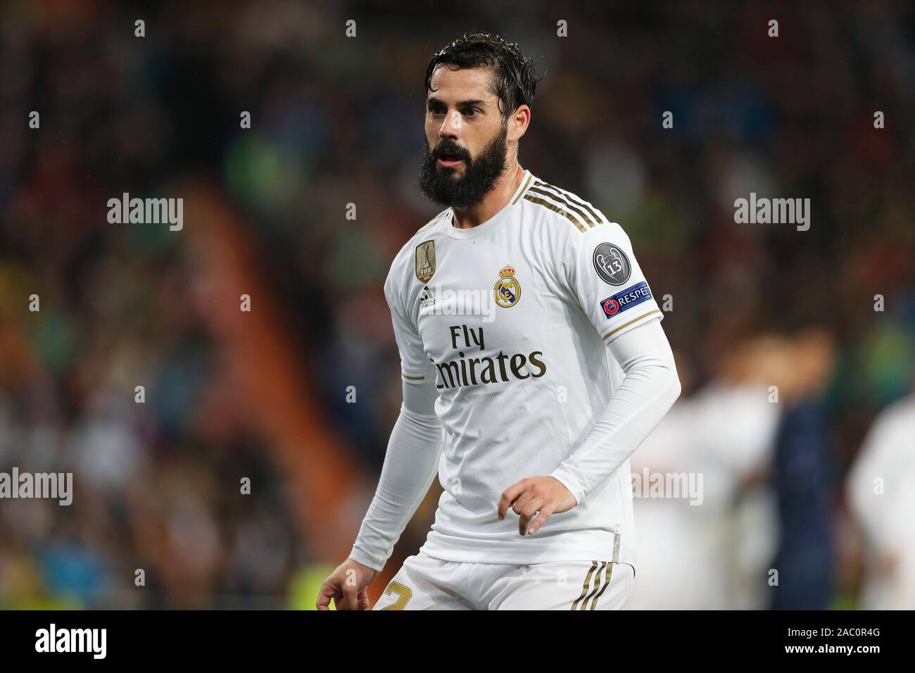 Madrid, Spain. 26th Nov, 2019. Isco (Real) Football/Soccer : UEFA ...