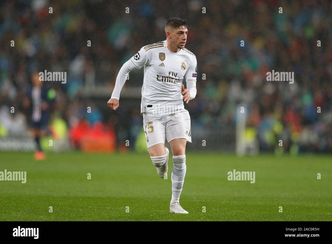 Madrid, Spain. 26th Nov, 2019. Federico Valverde (Real) Football/Soccer ...