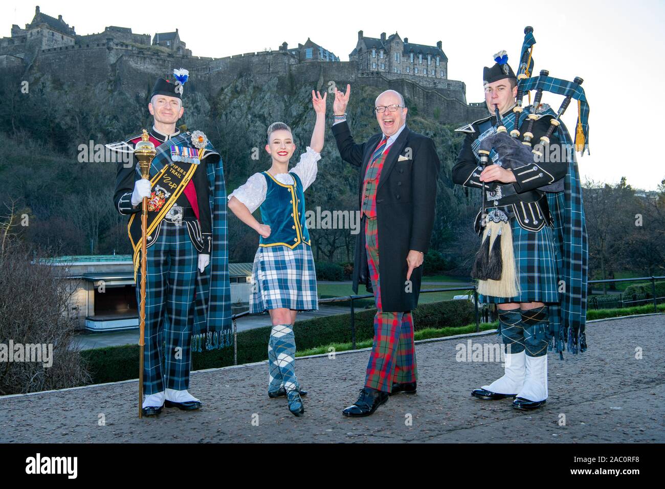 Pictured Conner Pratt (piper) Brigadier David Allfrey Louise Barton ...