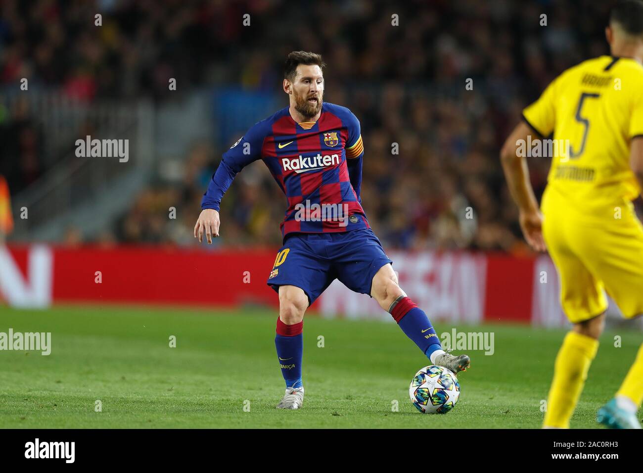 Barcelona, Spain. 27th Nov, 2019. Lionel Messi (Barcelona) Football ...