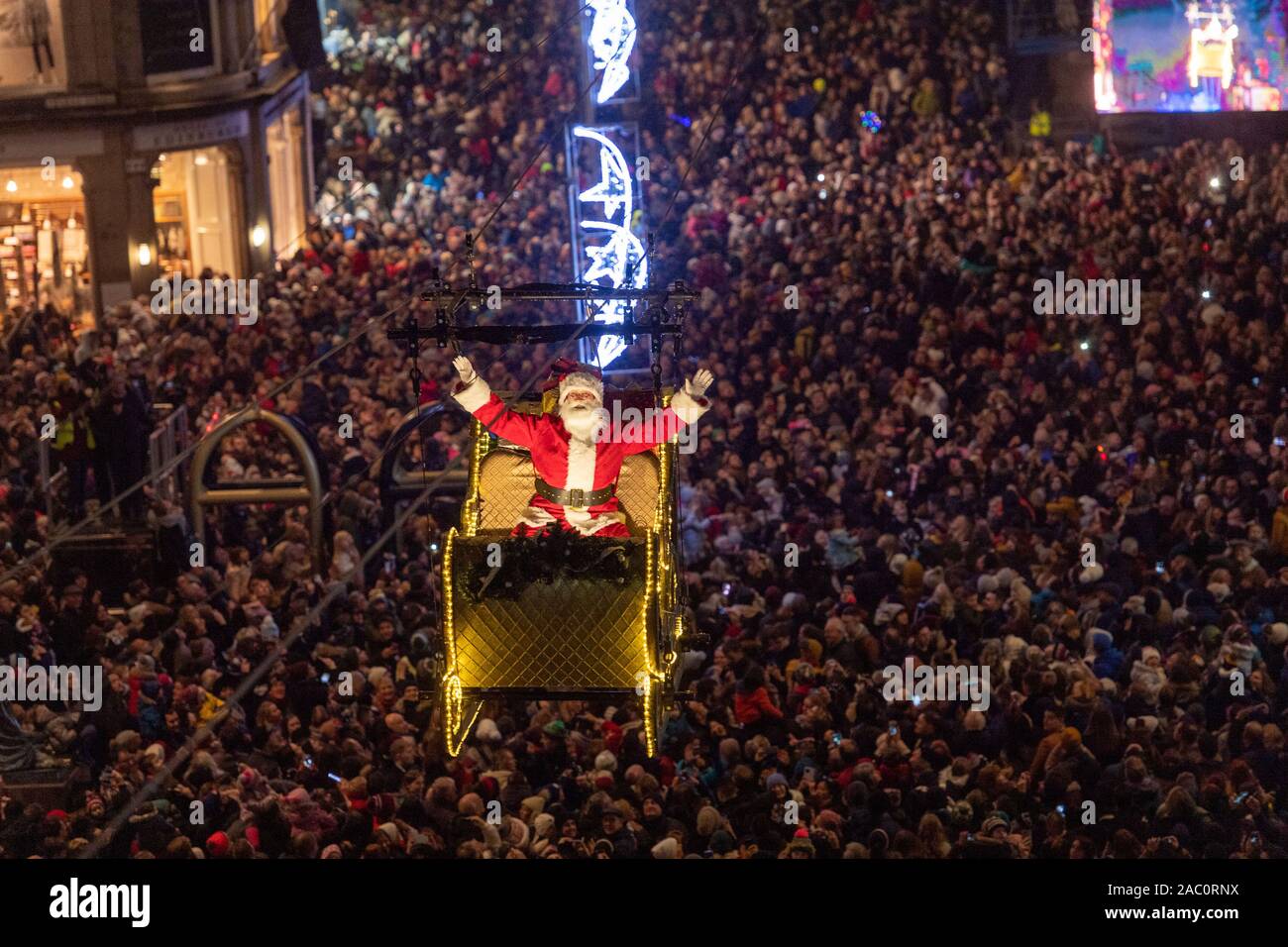 Pictured The Scottish capital’s hugely popular Christmas celebrations ...