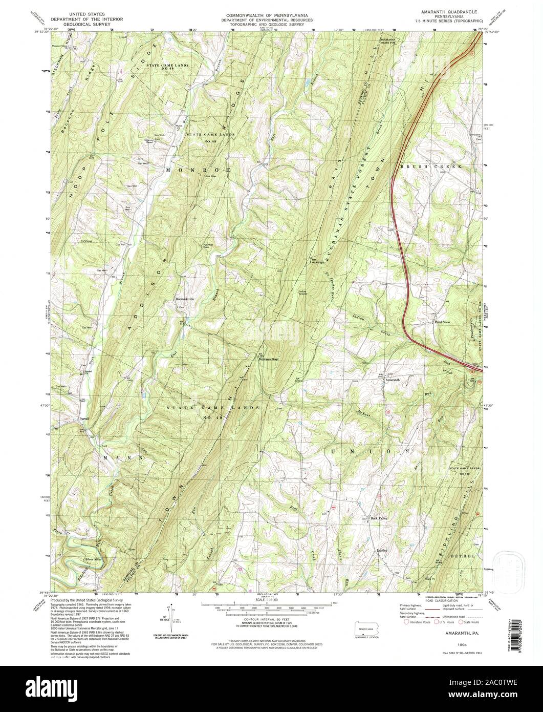 Map of amaranth hi-res stock photography and images - Alamy