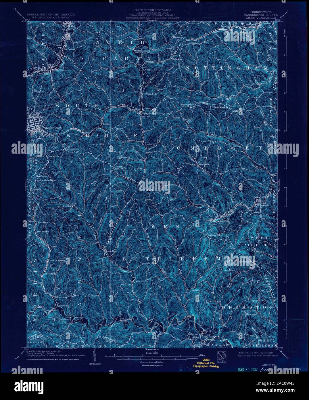 Amity pennsylvania map hi-res stock photography and images - Alamy