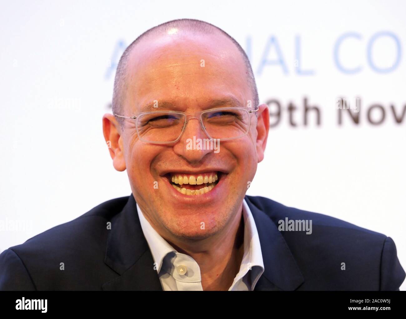 London, UK. 29th Nov, 2019. AOA Conference London UK, Shai Weiss, Chief ...