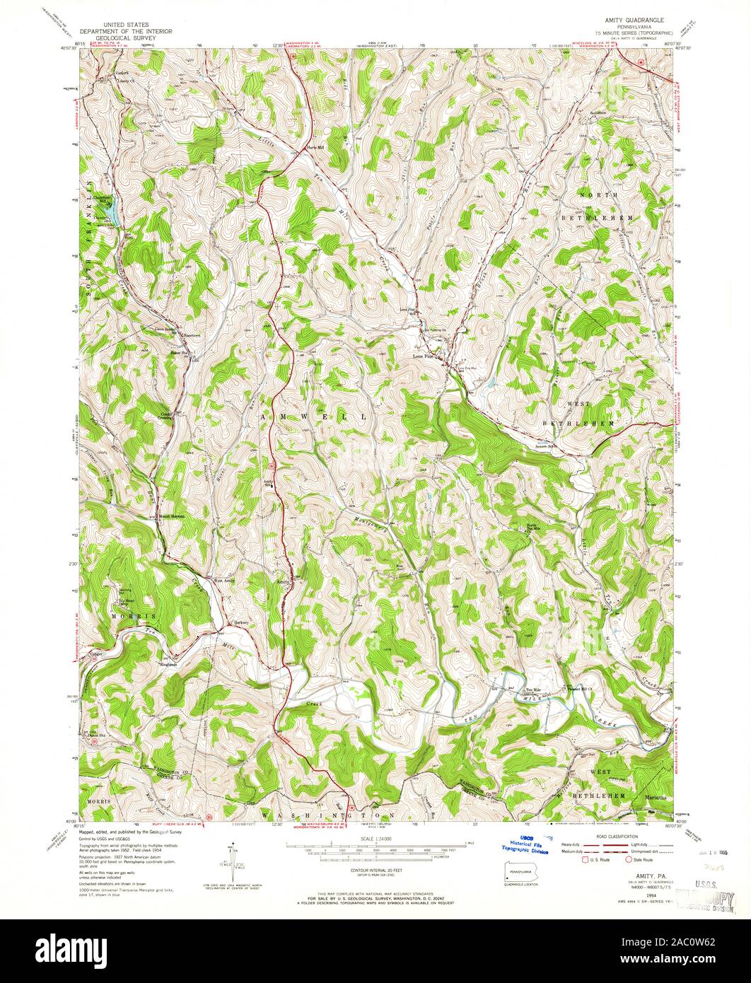 Amity pennsylvania map hi-res stock photography and images - Alamy