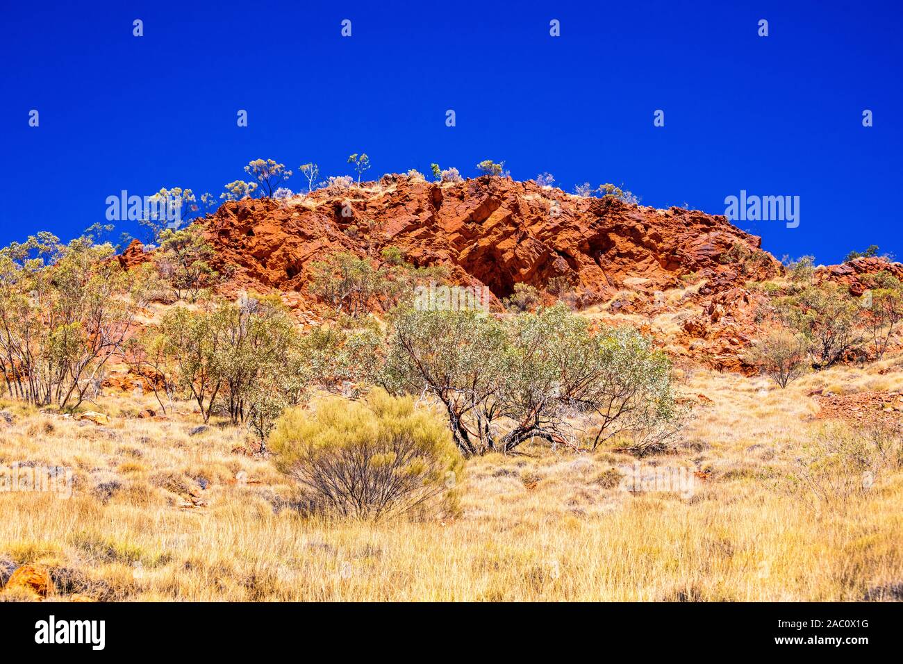 Redbank Gorge is a gap in the West MacDonnell Ranges in the Northern ...