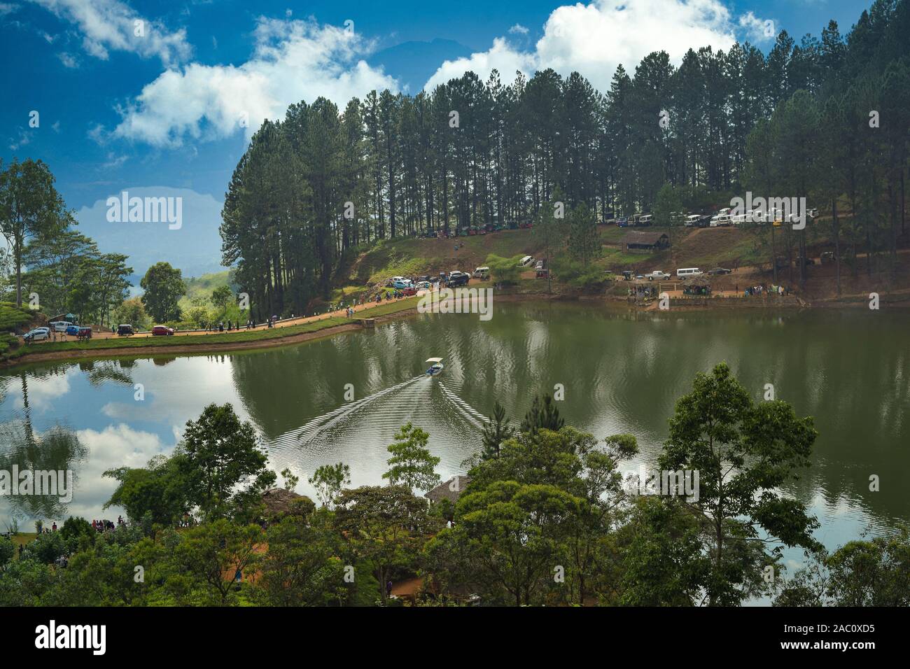 Sembuwatta Lake is a tourist attraction situated at Elkaduwa in the ...